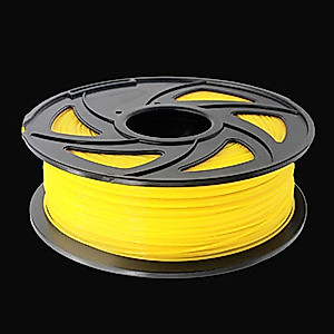 PETG Filament Easy Refill Filament 1.75mm Perfect Match Pure Material High Tenacity Standard Size for Printing (Yellow)