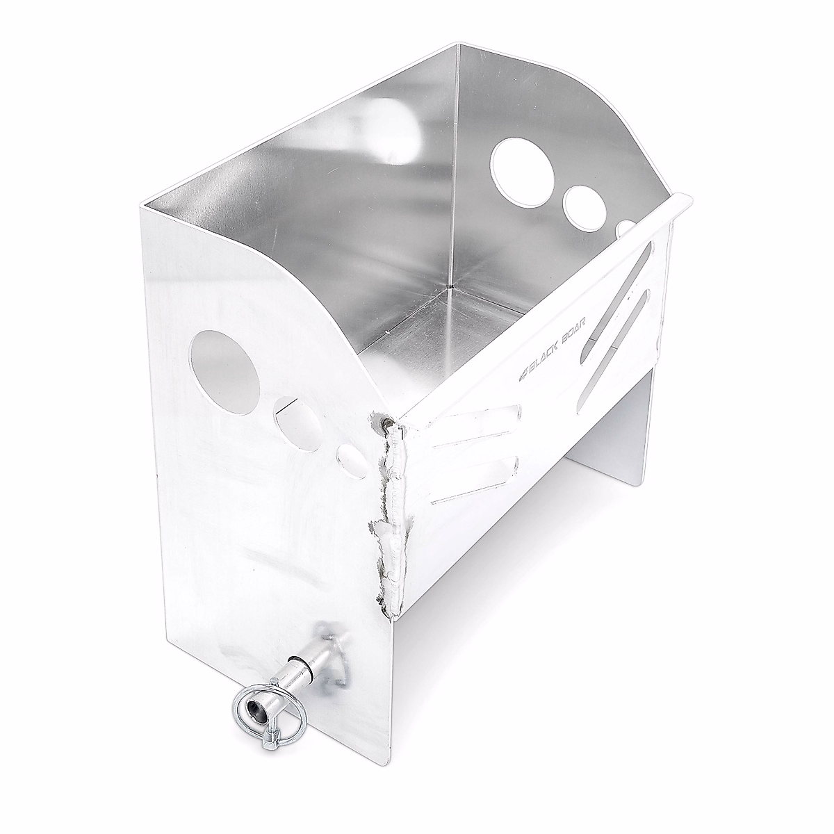 Black Boar Aluminum Holder for Enclosed Trailer/Garage | Holds (1) Paper Towel roll| Durable Construction | Easy to Install (66125)