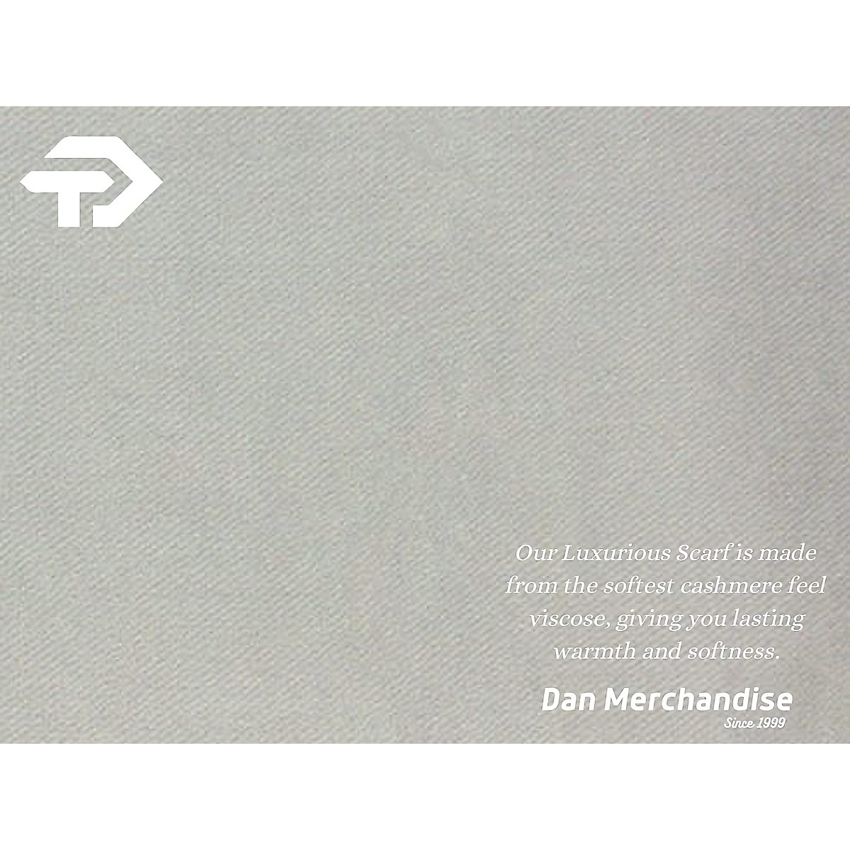 Datoni Solid Colors Long Scarf Wrap For Women Men Cashmere Feel Luxurious Scarfs Warm Cozy Shawl Extra Soft (Light Grey)