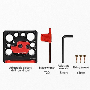 Dowel Maker Jig Kit, Metric 8mm To 20mm Adjustable Dowel Maker, With Carbide Blade, Durable Electric Drill Milling Dowel Round Rod, Dowel Cutter For Wooden Rods Sticks Woodworking Dowel Maker Jig Kit