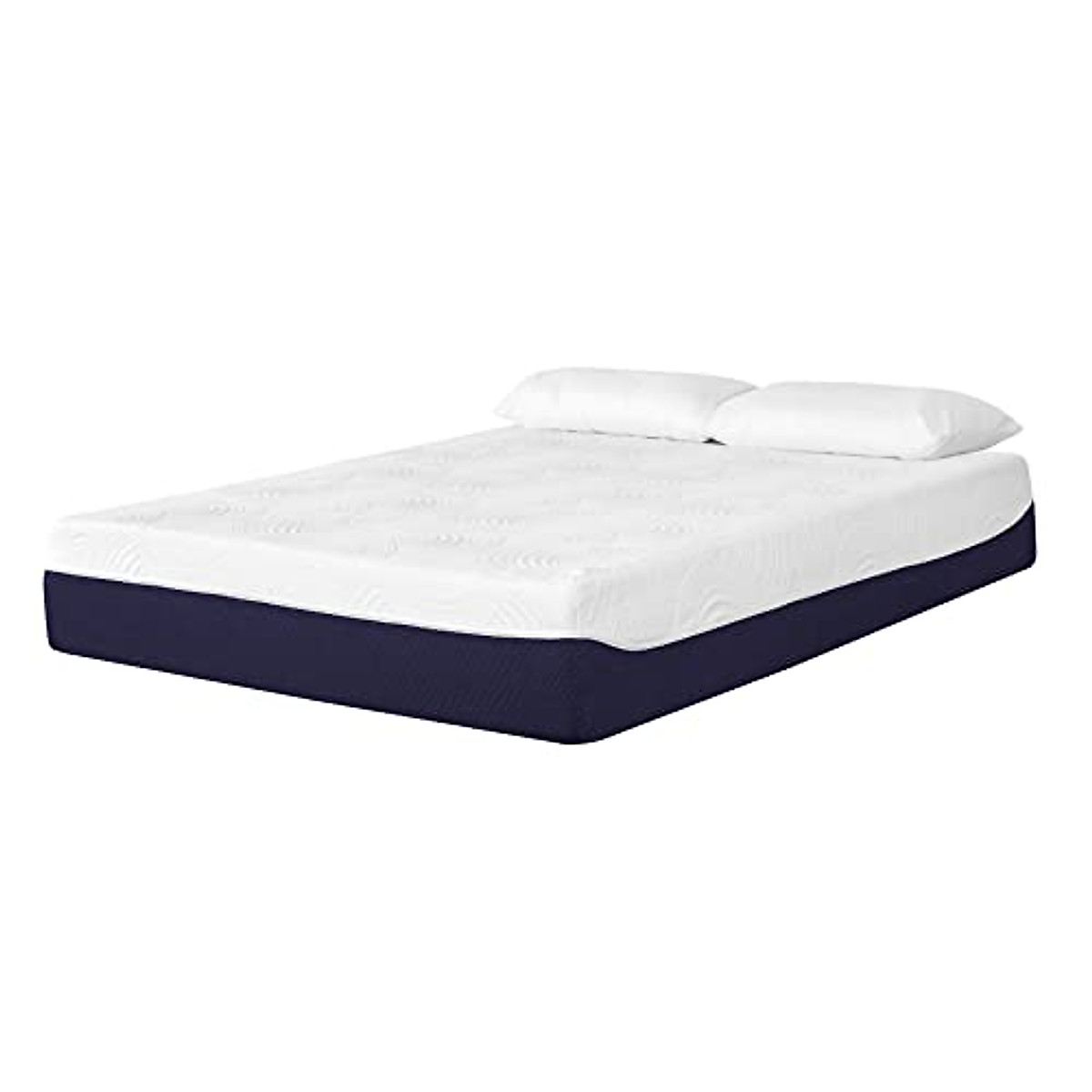 Allure 14" Gel Memory Foam Mattress w/ 2 Pillows, King