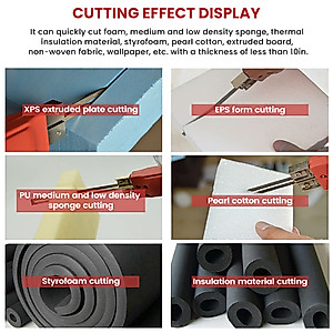 Huanyu Hot Knife 100W with 4 Blades Arc/Shovel/Sharp/R-Type + Hot Knife 250W Straight Type 10in