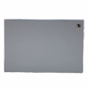 RTLR Dual Band Tablet, 100‑240 V 10.1 Inch Tablet Silver Gray for Home (US Plug)