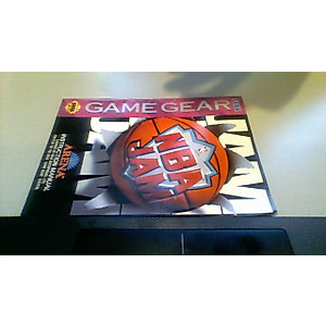 Arena Nba Jam Sega Game Gear Instruction Manual---licensed By Sega Enterprises, Ltd. For Play on the Sega Game Gear System