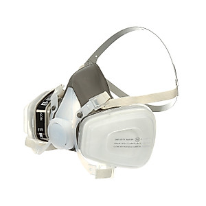 3M P95 Respirator, Half Face, Disposable, 53P71, Large Size, Protection Against Organic Vapors and Particulates