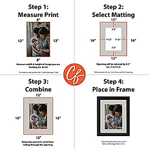 Craig Frames B535 Pre-Cut Mat Board for 20x30 Print, 24x36, Gray