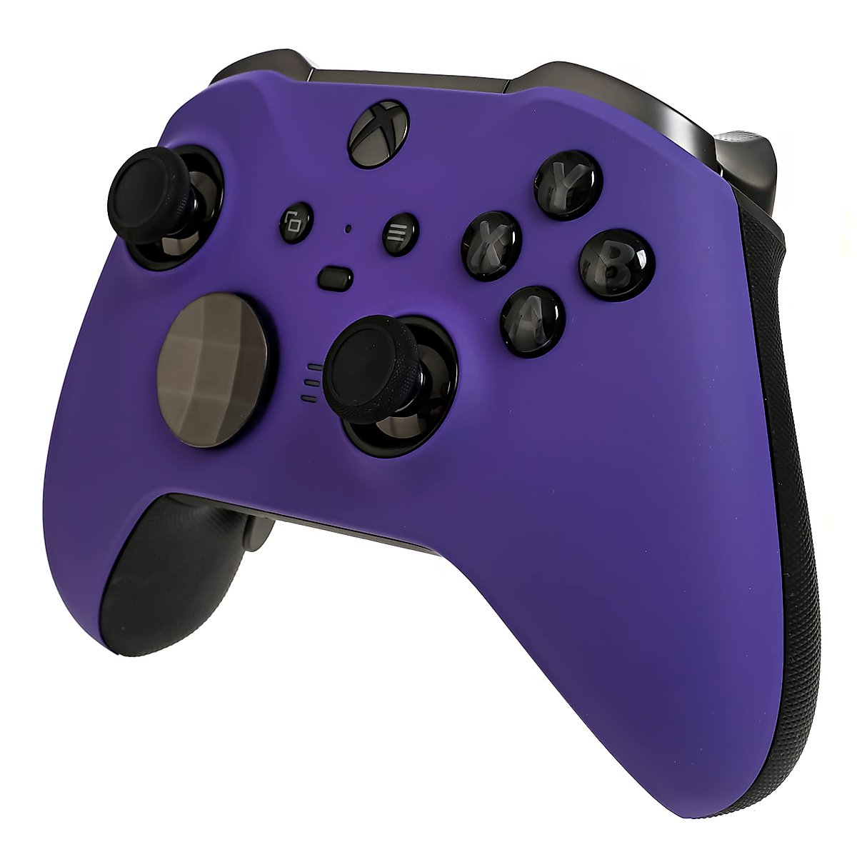 Xbox Elite Series 2 Custom Soft Touch Controller - Soft Touch Feel, Added Grip, Vibrant Purple Color - Compatible with Xbox One, Series X, Series S