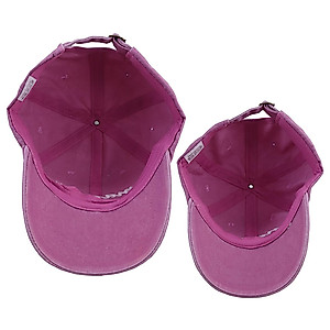 Mama and Mini Hats for Women, Matching Toddler Girl 3-10 Years Old, 2 PCS Mommy and Me Hats, Cute Mother Daughter Pink Baseball Cap, Mother's Day Birthday Gifts for Mom, Parent, Child, Sister, Girls