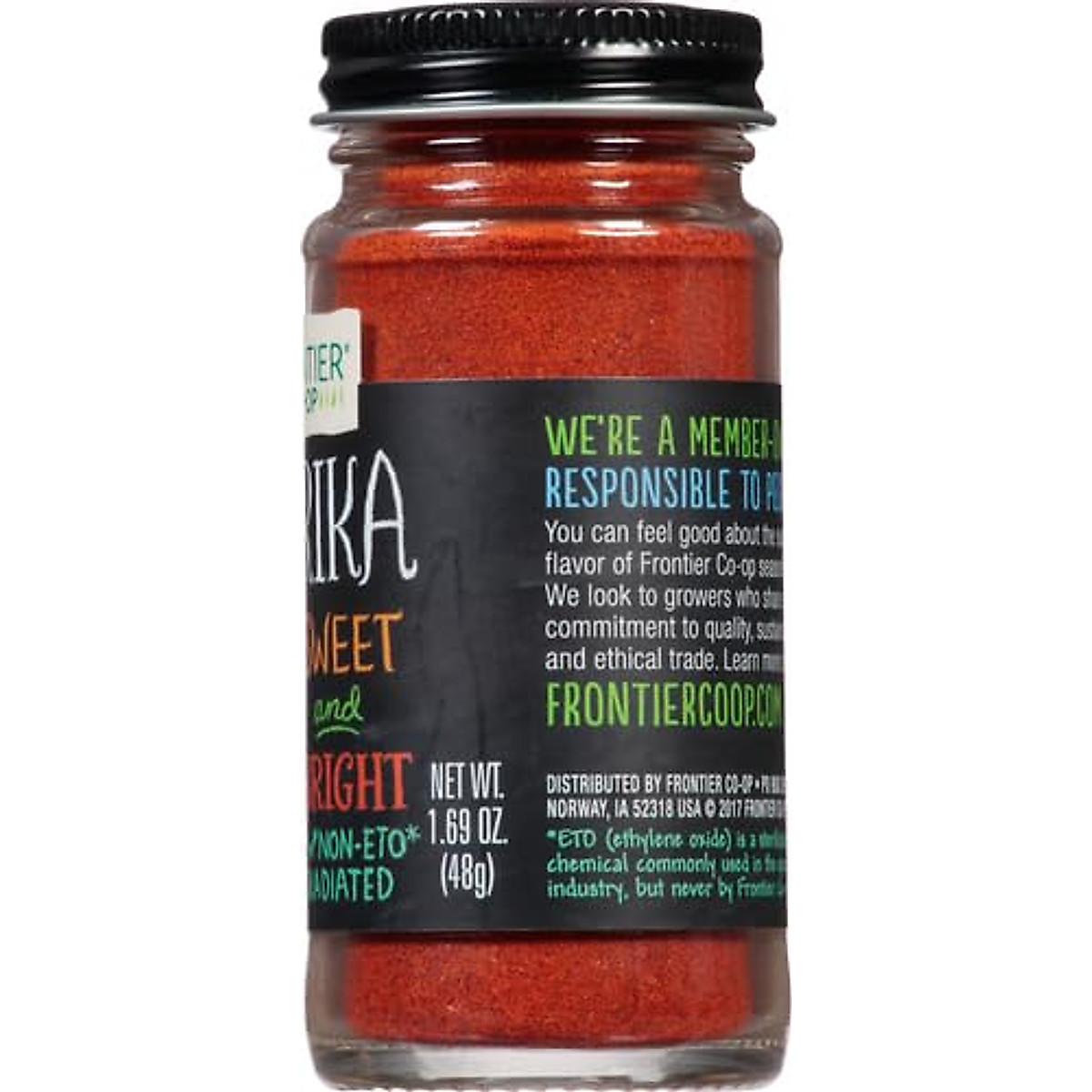 Frontier Culinary Spices Ground Paprika, 1.69-Ounce Bottle