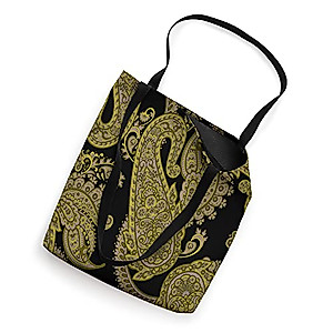 ATELIER H Artisan "Novelty Boho Paisley Floral Motif" Tote Bag