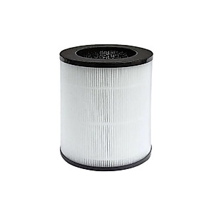 Nispira True HEPA Carbon Filter Replacement Compatible with Azeus C8 Air Purifier High CADR, Hisens Air Purifier KJ120, Mooka Air Purifier C10, 1 Pack