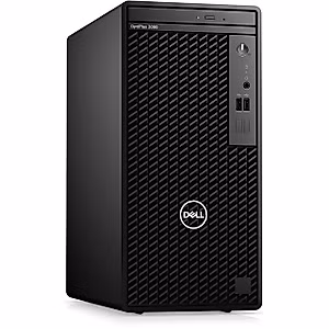 Dell OptiPlex 3000 3090 Desktop Computer - Intel Core i5 10th Gen i5-10505 Hexa-core (6 Core) 3.20 GHz - 8 GB RAM DDR4 SDRAM - 256 GB M.2 PCI Express NVMe SSD - Tower - Black