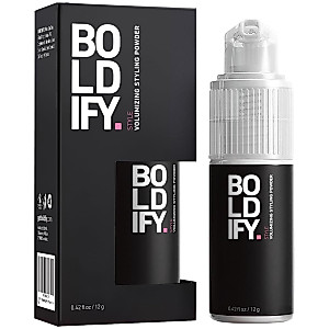 BOLDIFY Hair Texture Powder and Volumizer - Styling for Thinning Hair - Volumizing Powder for Women & Men - Travel Size