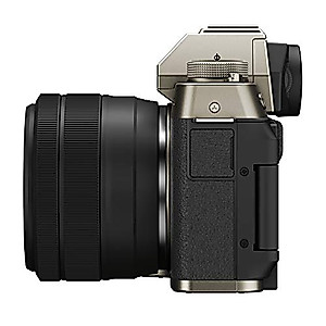 Fujifilm X-T200 Mirrorless Digital Camera w/XC15-45mm Kit - Champagne Gold