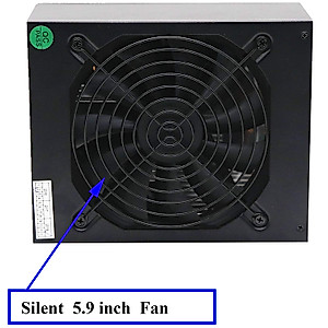 Module Power Supply 1600w Full Modular for Miner 1600w 80 Plus Gold Power Supply 12V with Auto Fan Speed Control Support 8 Graphic Card RX3060/3070/3080 for ETH ETC Zcash Ethereum Mining Rig 110V