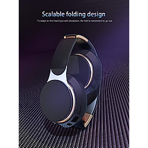 Wireless Headphones Gaming BT 5.0 Bluetooth Long Lasting Life Painless Wear Heavy Bass Upgraded Active Noise Canceling (Green)