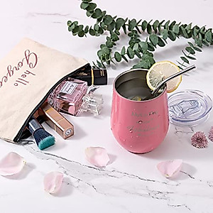 Birthday Gifts for Women Christmas Gift Ideas Presents Spa Relaxing Gift Box for Her Unique Happy Birthday Self Care Gift Basket for Best Friends Female Wife Mom Sister Girlfriend Teacher Bday Tumbler