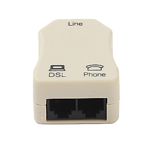 in-line DSL Splitter Filter for Removing Noise and Other Problems from DSL Related Telephone Lines