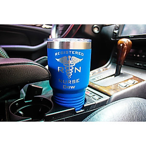 30oz Vacuum Insulated Tumbler Mug, Hecho en San Luis Potosi, Personalized Engraving Included (Gray)