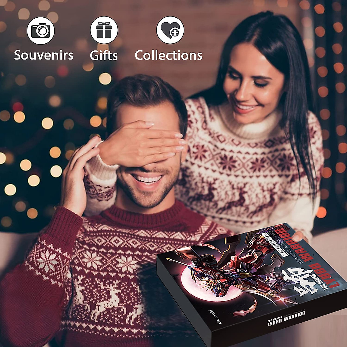 Microworld 3D Metal Model Kits, Lyu Bu 3D Metal Puzzle Mechanical Soldier Figure Warrior, Challenge Metal Earth Model Kits Jigsaw Brain Teaser DIY Art Craft Puzzles for Adults Men Boys