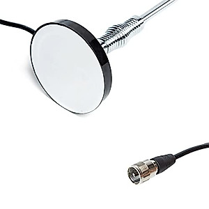 CB Antenna 28 inch 27 Mhz CB Radio Antenna Full Kit with Heavy Duty Magnet Mount Mobile/Car Radio Antenna Compatible with President Midland Cobra Uniden Anytone by LUITON