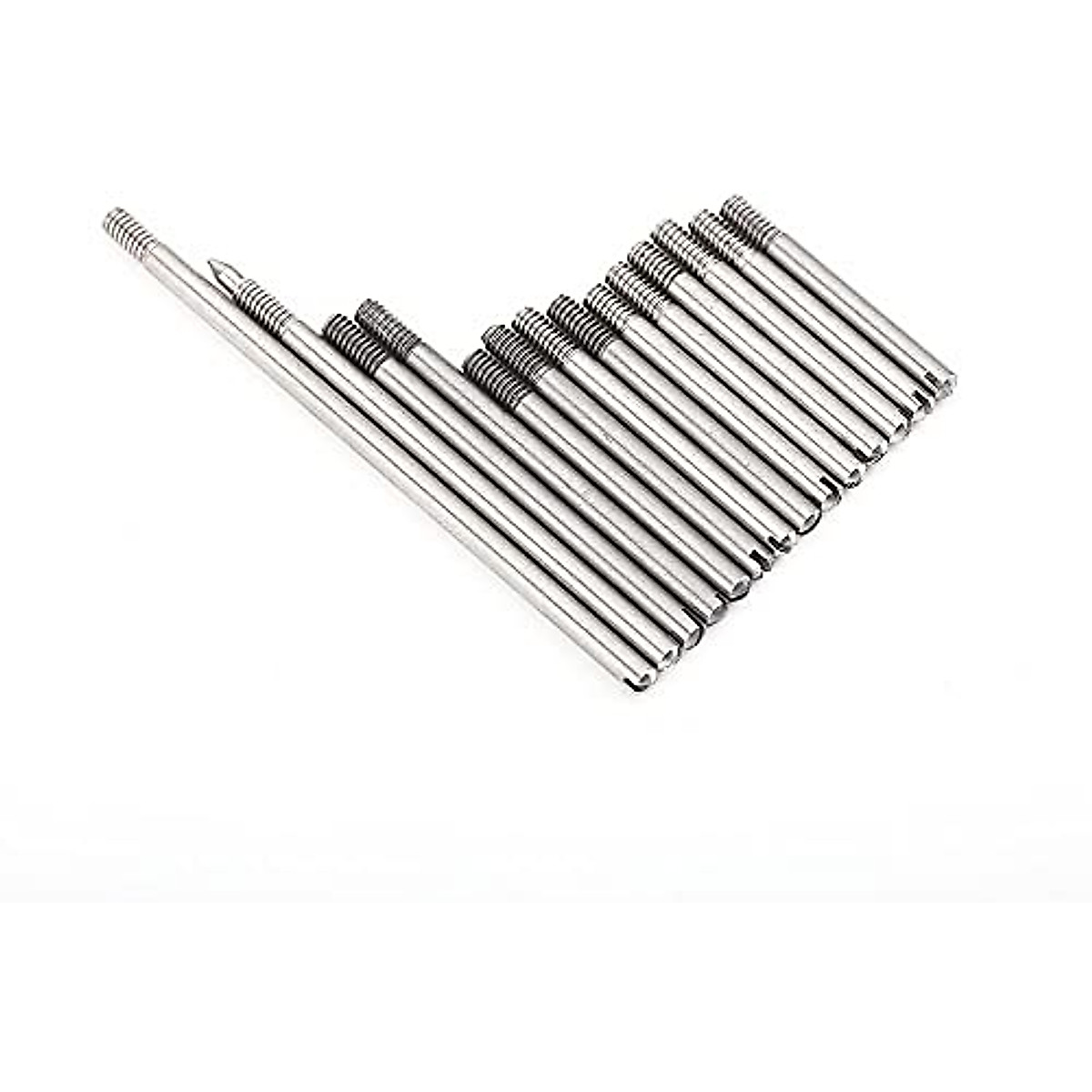 Jiayouy Clarinet Repair Parts Set 14pcs Clarinet Rollers + 21 Screws Bb Clarinet Woodwind Instrument Replacement Accessories