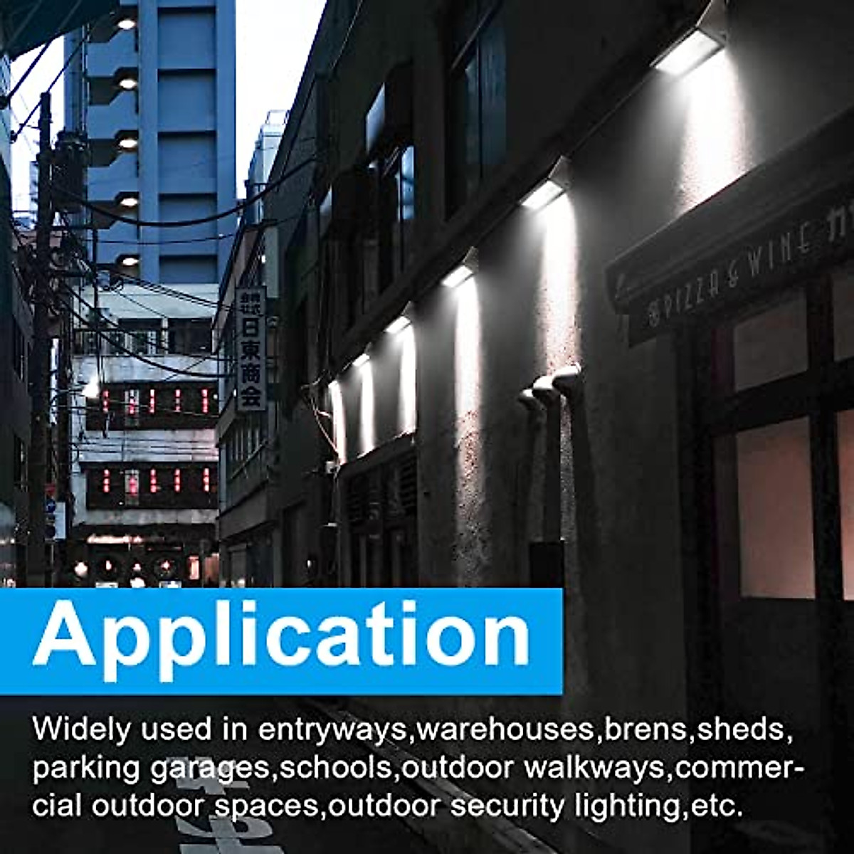 OSTEK 100 Watt LED Wall Pack Light with Full Cut-Off 14000LM 5000K - Replaces 400 watt Metal halide/HPS, Outdoor Area Full Cutoff Wall Pack led Light Fixture IP65, UL, DLC