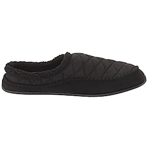 Deer Stags Men's ALMA Slipper, Black, 10 Wide