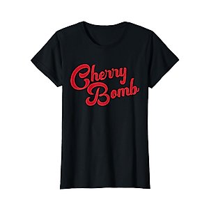 Cherry Bomb Retro Vintage Style Cute Graphic T-Shirt