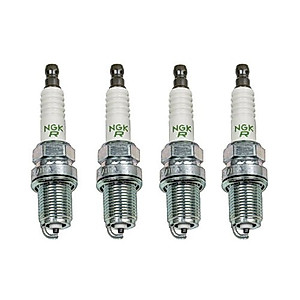 NGK Spark Plug BKR5EYA- Set of 4
