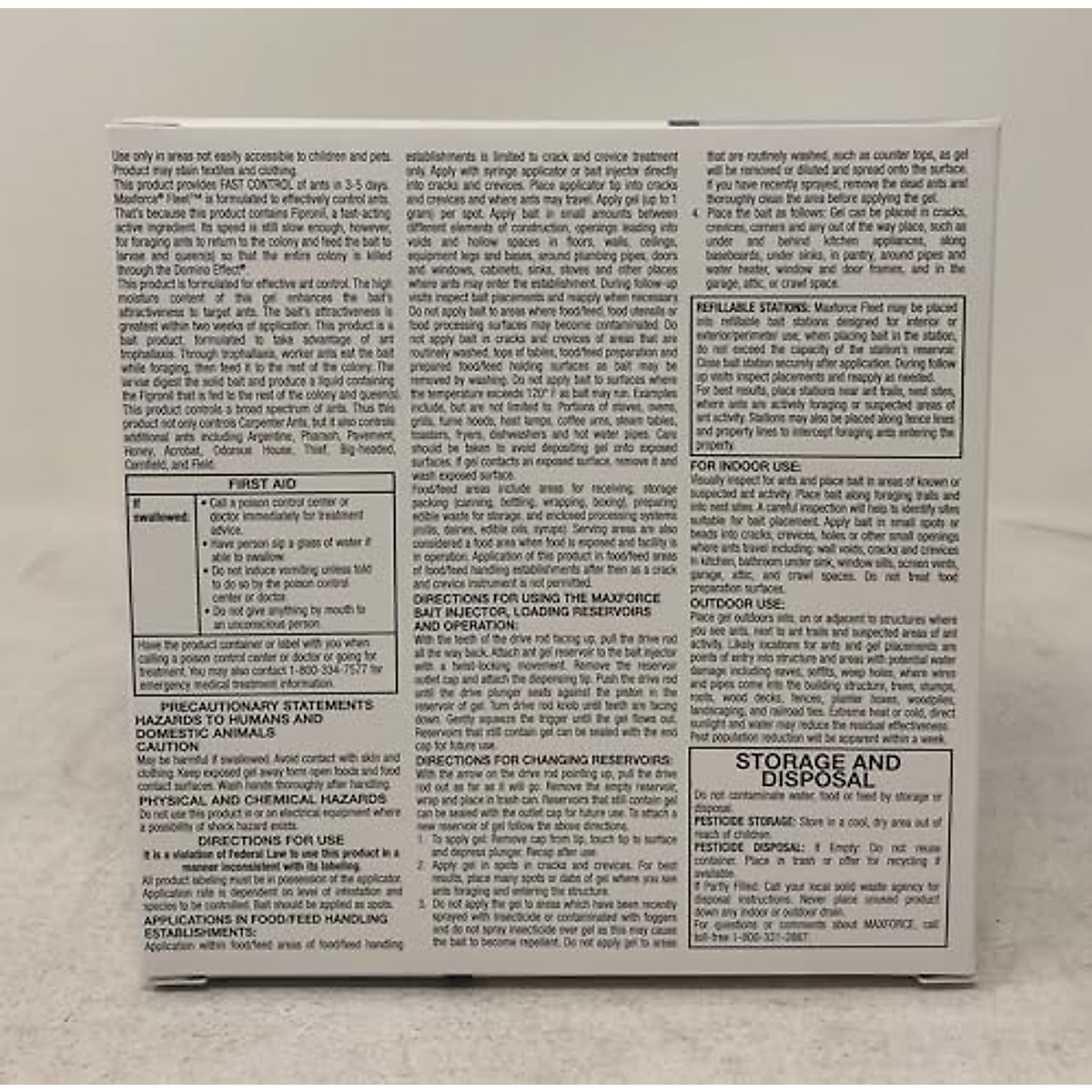 Bayer - Maxforce Fleet 4 Tips, 4 plungers, 4 reservoirs