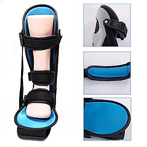 XMJESS Foot Night Splint Adjustable Foot Protectors Guard Foot Brace Support for Plantar Fasciitis. Achilles Tendonitis (Medium)