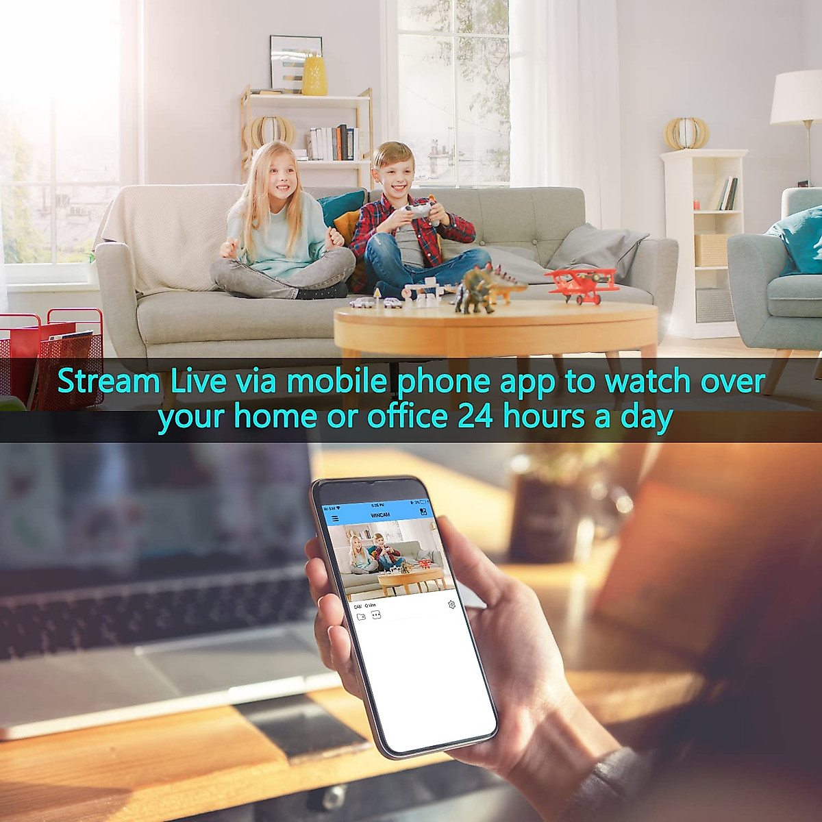 zhiroad Hidden Camera Speaker, 180° Rotating WiFi Spy Camera Hide in Bluetooth Speakers, 1080P Nanny Cam with Phone App Remote Viewing, Live Streaming, Motion Detection, Video Recording