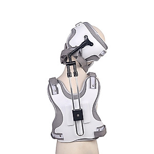 WILLQ Adjustable Cervical Thoracic Orthosis Lumbar Support for Neck and Upper Back Injuries Relief Fracture Fixation Cervical Vertebra Rehabilitation Support Cervical Thoracic Orthosis