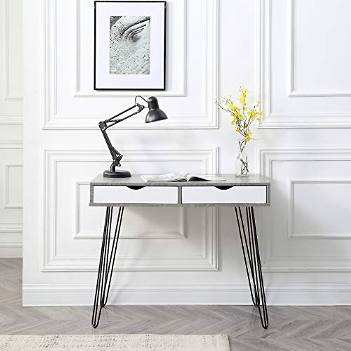 AC Pacific Laurel Desk, Black