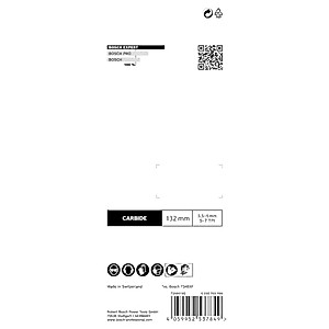 Bosch Professional 3pcs Expert Multi Material T367XHM Jigsaw Blade (for Tough Steel, Aluminium, Wood with Metal, Construction Wood, Plastics, Length 132 mm, Accessory Jigsaw)