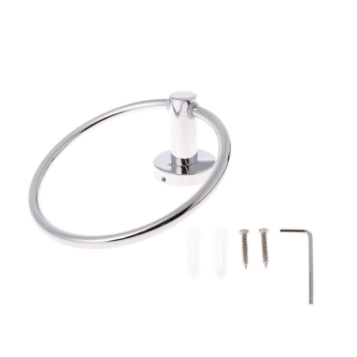 Towel Ring,Coat Hook,Towel Hooks,2Pcs Hand Towel Ring Round Wall Mounted Bathing Towel Rack Stainless Steel Towel Bar Ring Bathroom Accessories