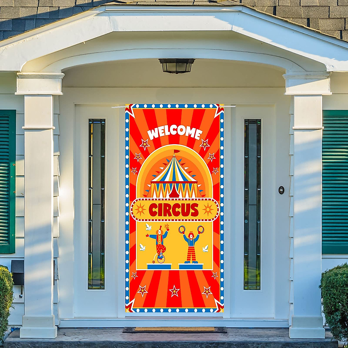 Dill-Dall Carnival Circus Theme Door Banner, Carnival Door Banner, Carnival Birthday Party Decorations, Carnival Photo Booth