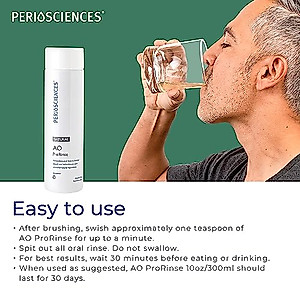 PerioSciences AO ProRinse Natural Mouthwash 10 fl oz/300ml