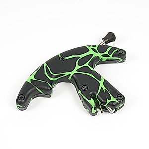 GPP Archery Release Aid Compound Bows Shooting Tool Thumb Trigger,1 PC Green