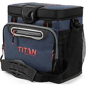 Arctic Zone Titan Deep Freeze 16 Can Zipperless Cooler, Blue