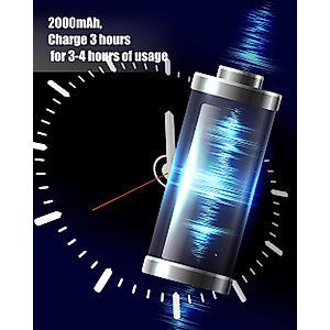 Ceramic Cat Grooming Kit Clippers Trimmer for Matted Hair - Low Noise, 3 Speed, Cordless Dogs Cats Pets Clipper Shavers Rechargeable - Professional Groomer Clipper with Charging Stand for Pet