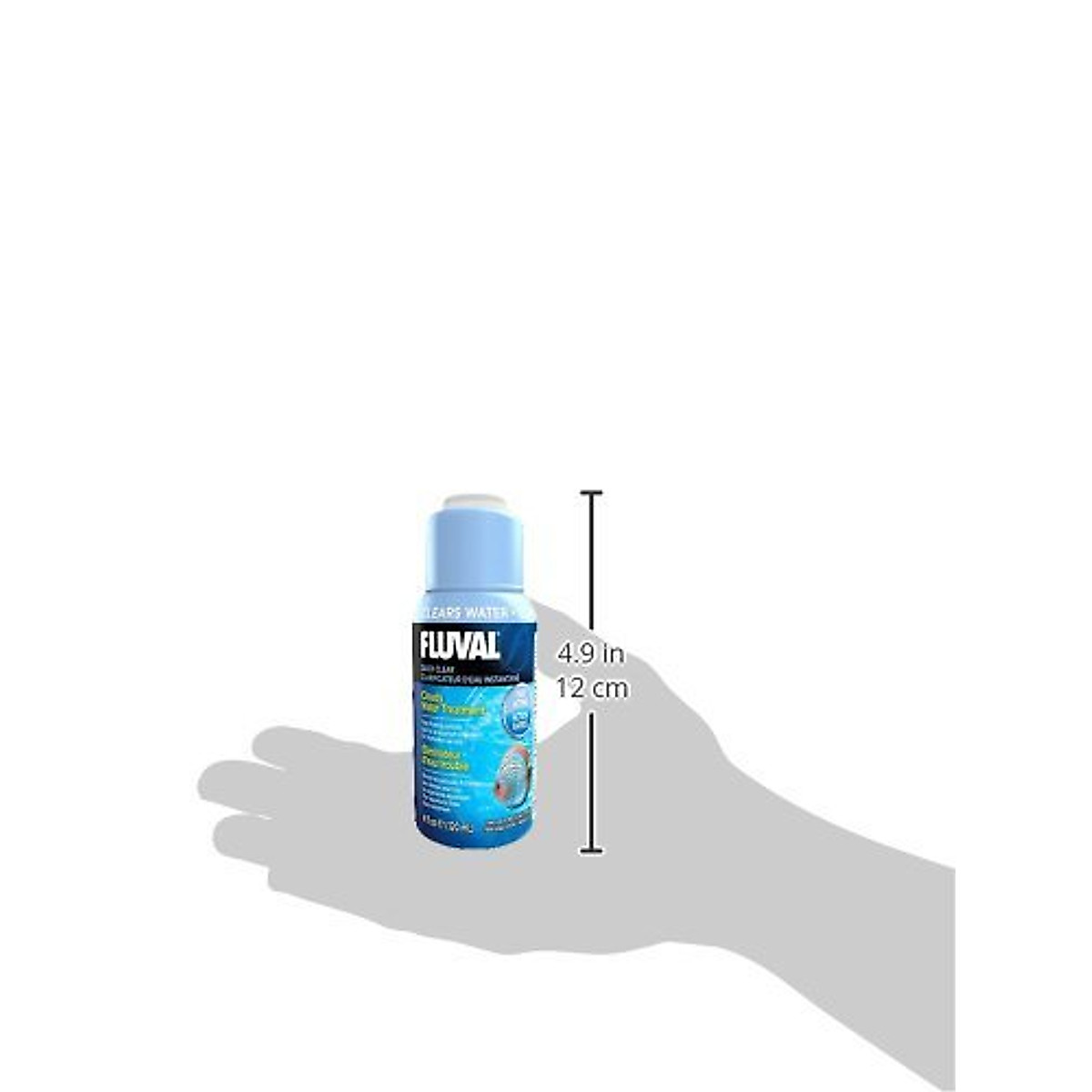 Fluval Quick Clear for Aquarium Water Treatment, 8-Ounce