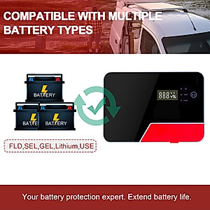 Y&H 20A MPPT Solar Charge Controller 12V/24V DC Input Negative Ground Controller with Bluetooth LCD Display Touch Screen,Solar Panel Regulator for AGM, Gel, Flooded, and Lithium