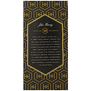 Harney & Sons Premium Black Tea, Tea Bags, Brown (30698), chai, 20.0 Count