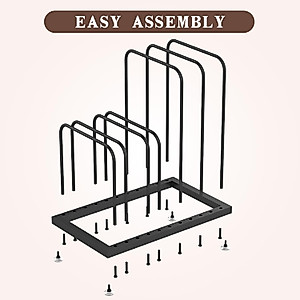YAGEANNL Art Storage Rack,Tabletop Art Rack,Metal Canvas Storage Rack, Artist Storage & Drying for Canvas Frame Drawing Board,Prints, Panels, Paintings Display