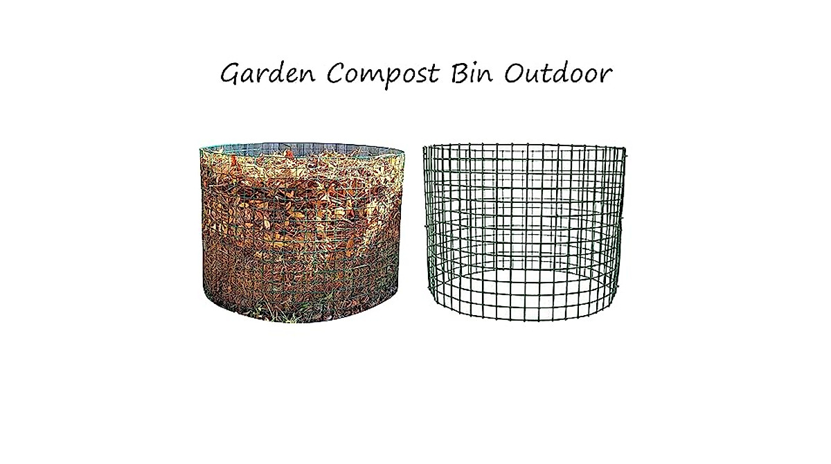 Expandable Outdoor Compost Bin for Efficient Gardening