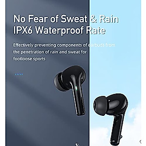 AWEI T29 Pro Wireless Bluetooth Gaming Earbuds Waterproof Headphones with Microphone 65ms Ultra Low Latency