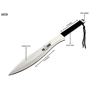 PAL 2000 KNIVES DAG-6031 Full Tang Handle Knife Custom Handmade 25 Inch High Carbon Steel Knife With Sheath