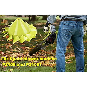 Blower Fan Blade 529437004 529437001 for Ryobi P2108 P21081 P21081VN P21081VNM (2 Pack )